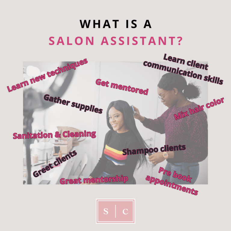 Hair Stylist Assistant- What you can expect at work & program tips